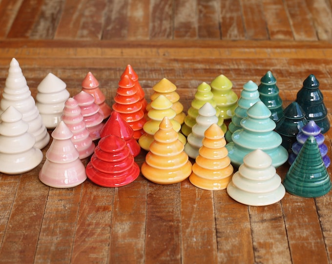 Little Ceramic Tree // Boho Decor // Christmas Tree // Christmas Decor ...