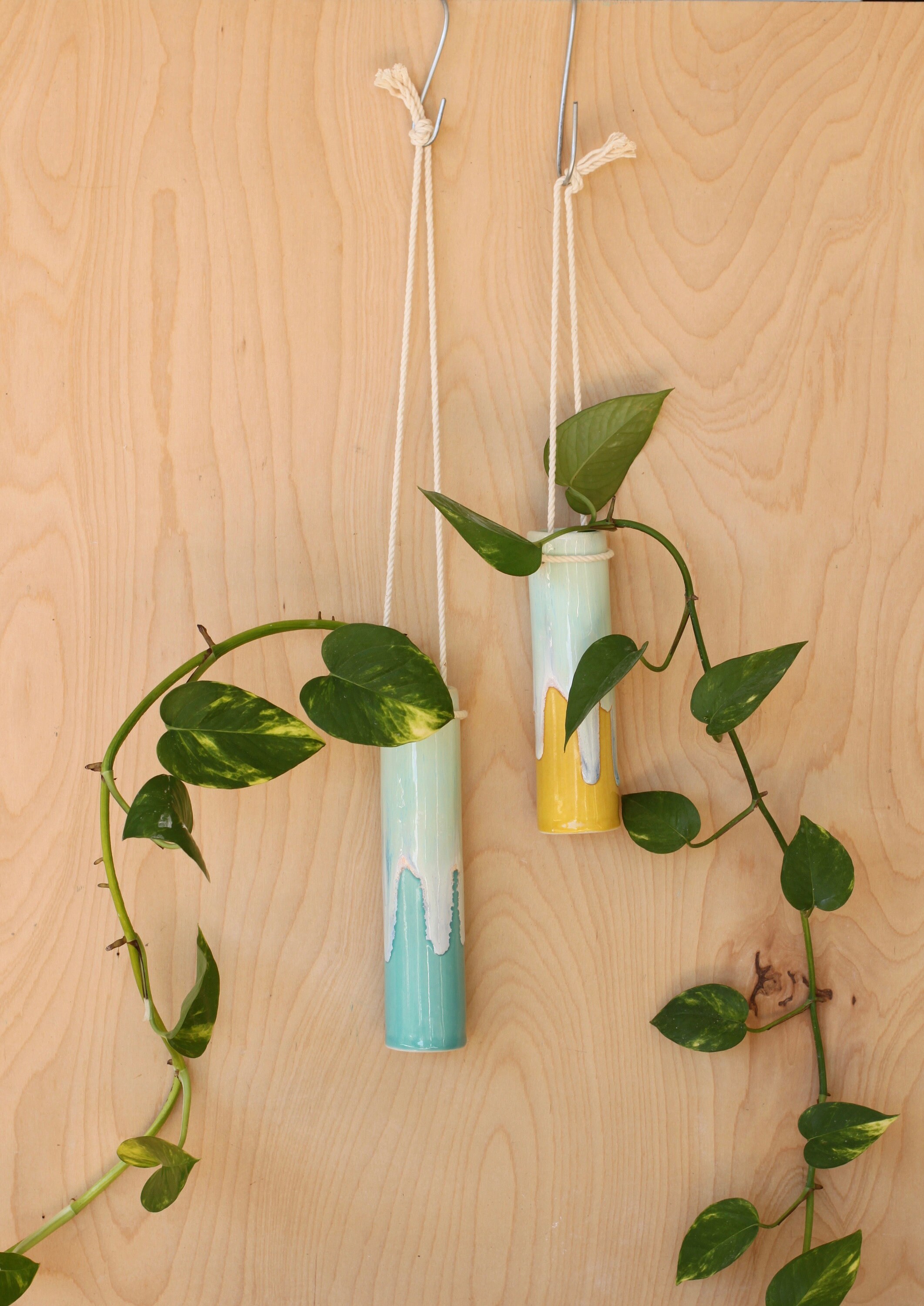 hanging vase, choose your favorite // wall vase // wall decor ...