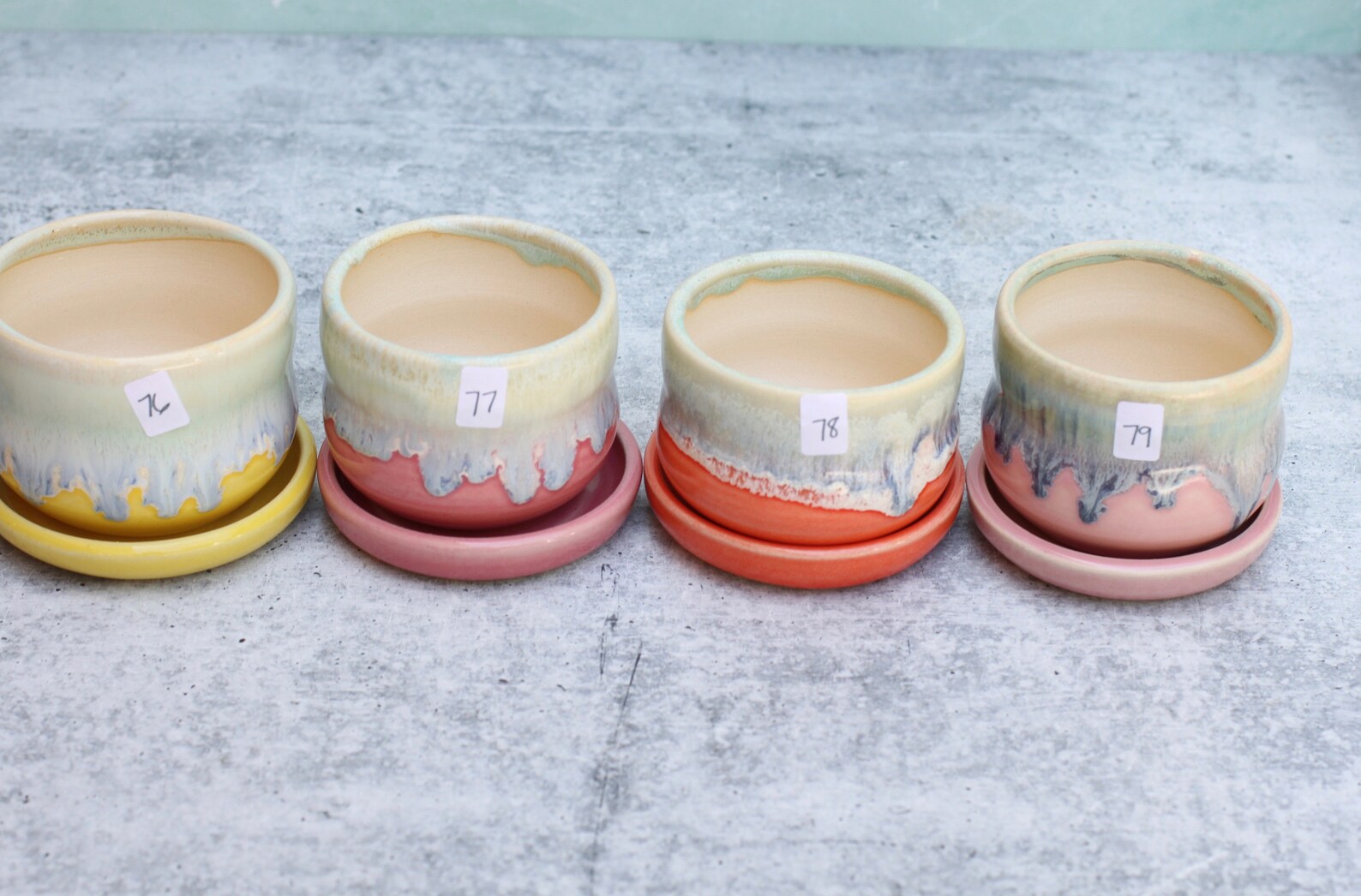 3-4 Ceramic Planter// Boho Planter // Succulent Pot // Ceramic Pot ...