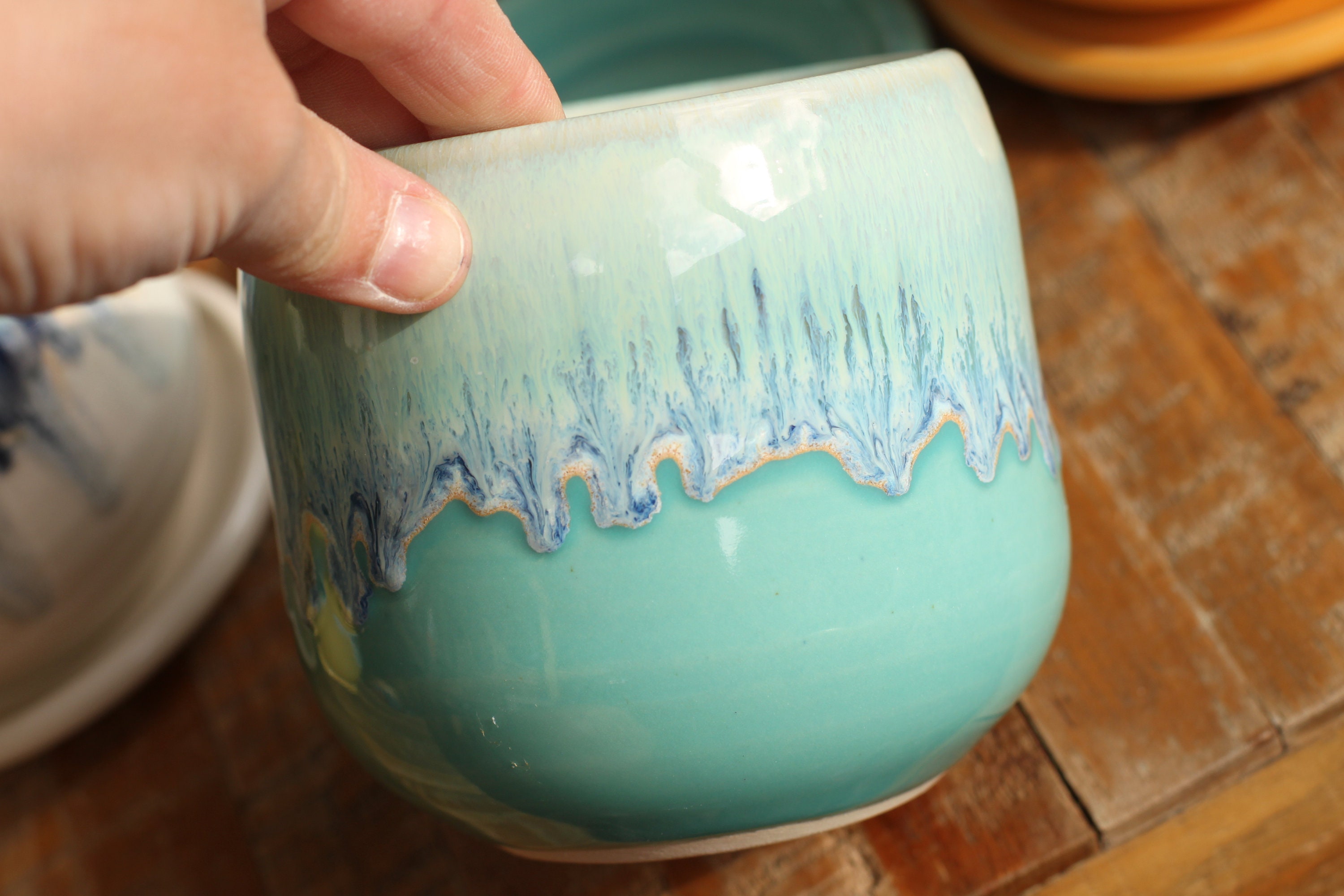 colorful planter, choose your favorite // large planter // succulent ...