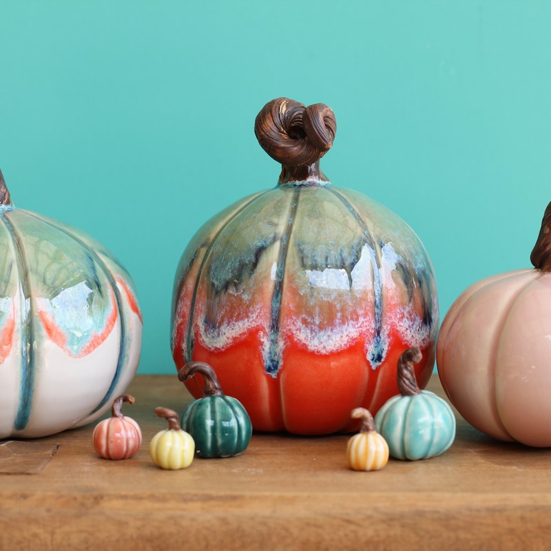 Ceramic Pumpkins - Etsy