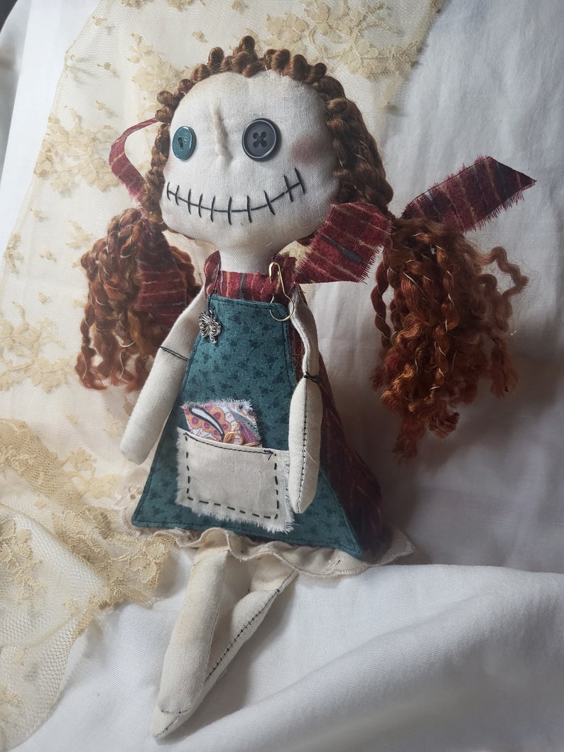 Frayed Around the Edges Summer Doll, Handmade Dolls, Sewn Doll, Creepy ...