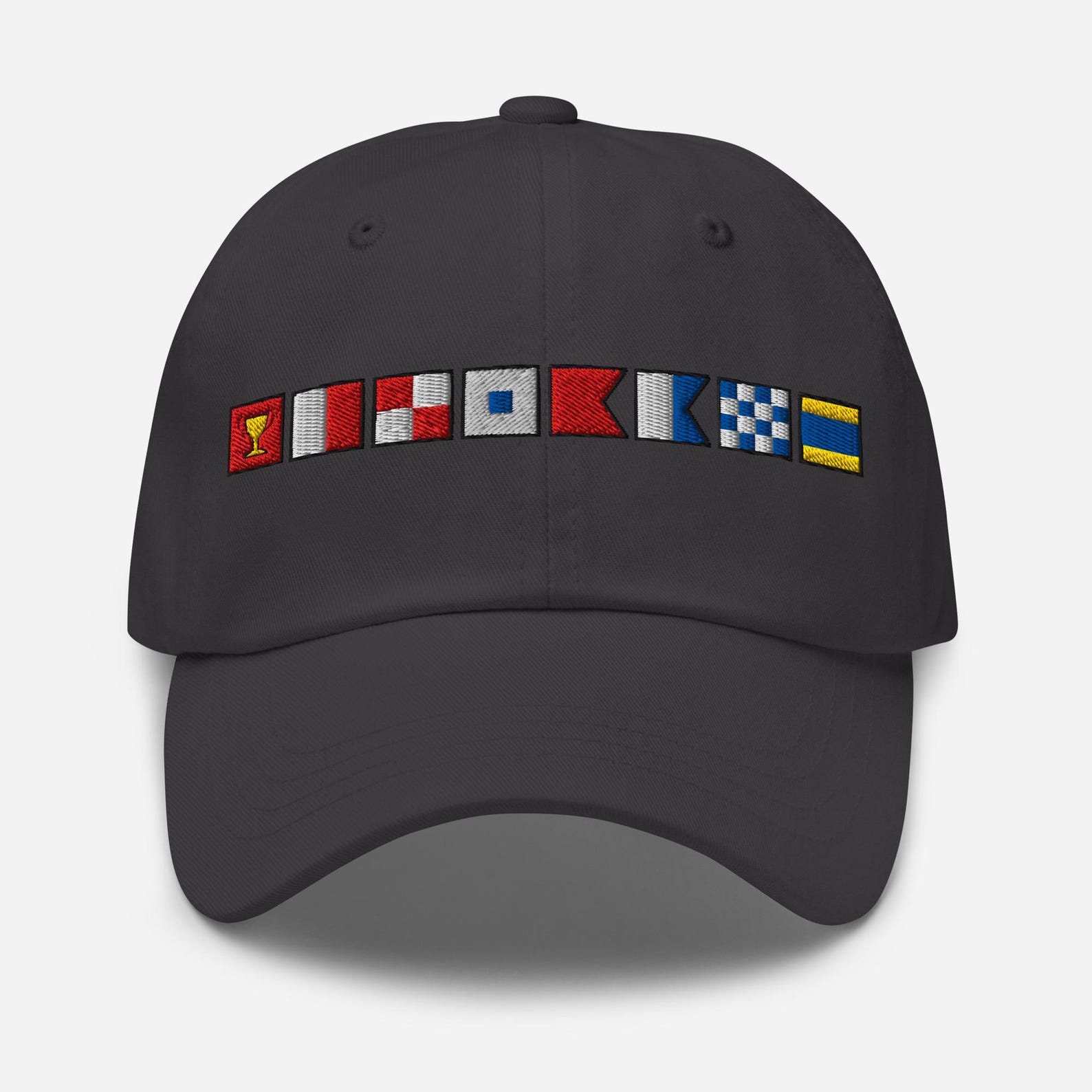 Nautical Flag Dad Hat for Husbands, Nautical Gift for Husband, Funny ...