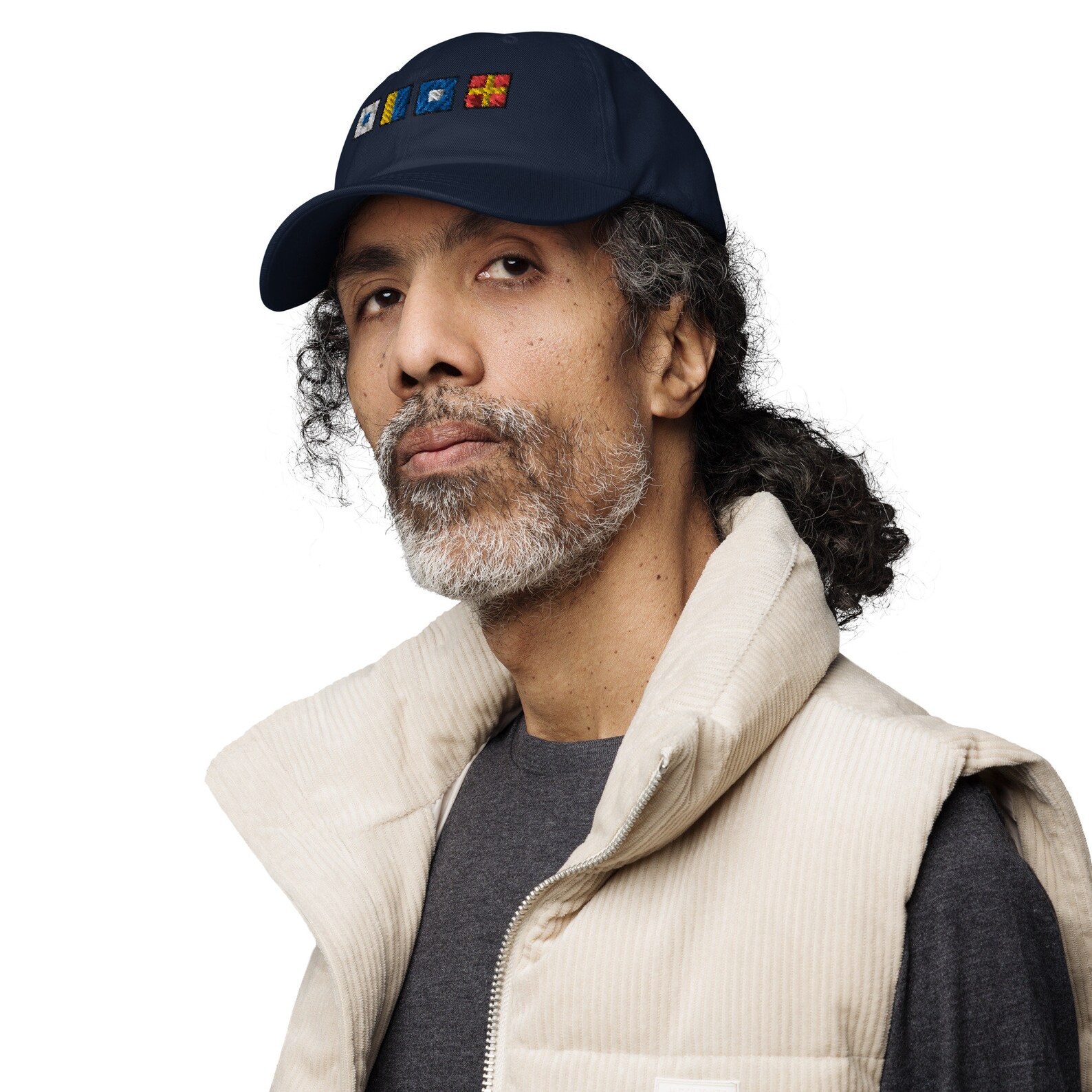 SKPR (skipper) Embroidered With Nautical Signal Flags Dad Hat, Custom ...