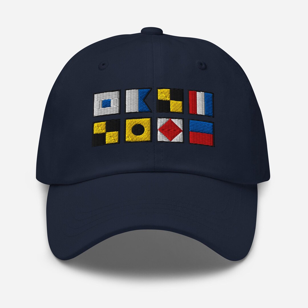 SALT LIFE in Nautical Flags – Ocean Lover Hat, Boating Gift, Coastal ...