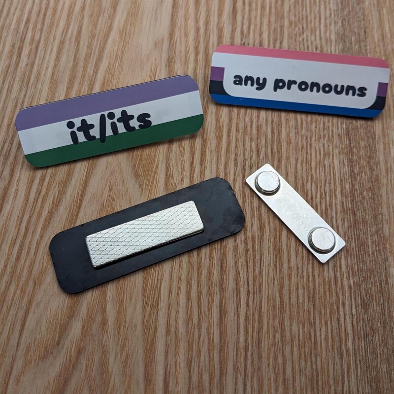 Pronouns Jewelry - Etsy