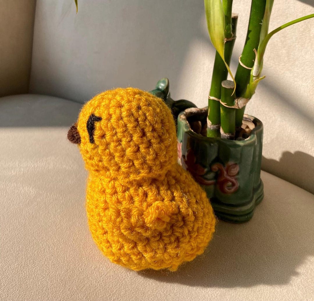 Crochet Duck, Amigurumi Duckie, Crochet Plushie, Cute Children’s Toy ...