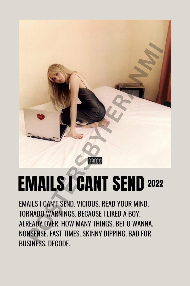 Sabrina Carpenter Wall Art Poster - Etsy