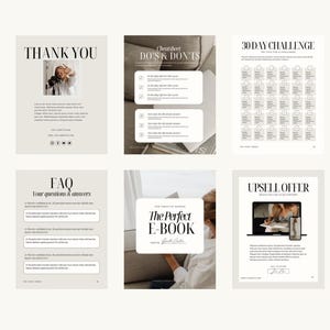 Professional Ebook Template, Custom Workbook Design, Edit in Canva ...