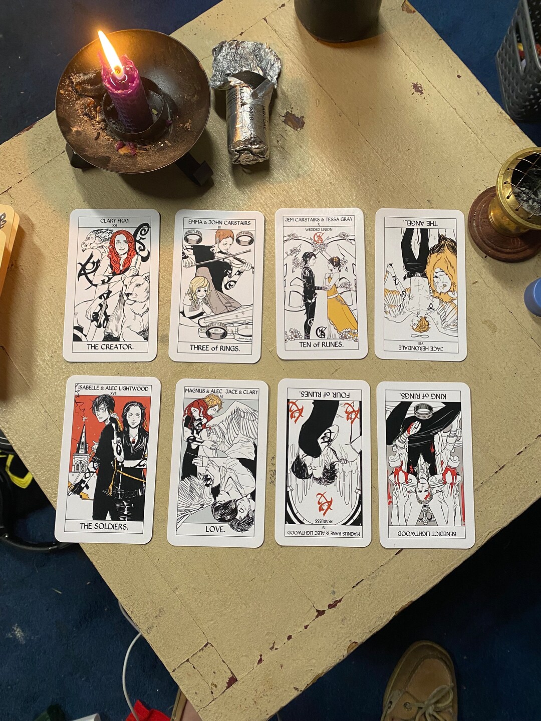 Tarot Card Reading & Divination Shadow Hunter Wisdom Ask Your Guides a ...