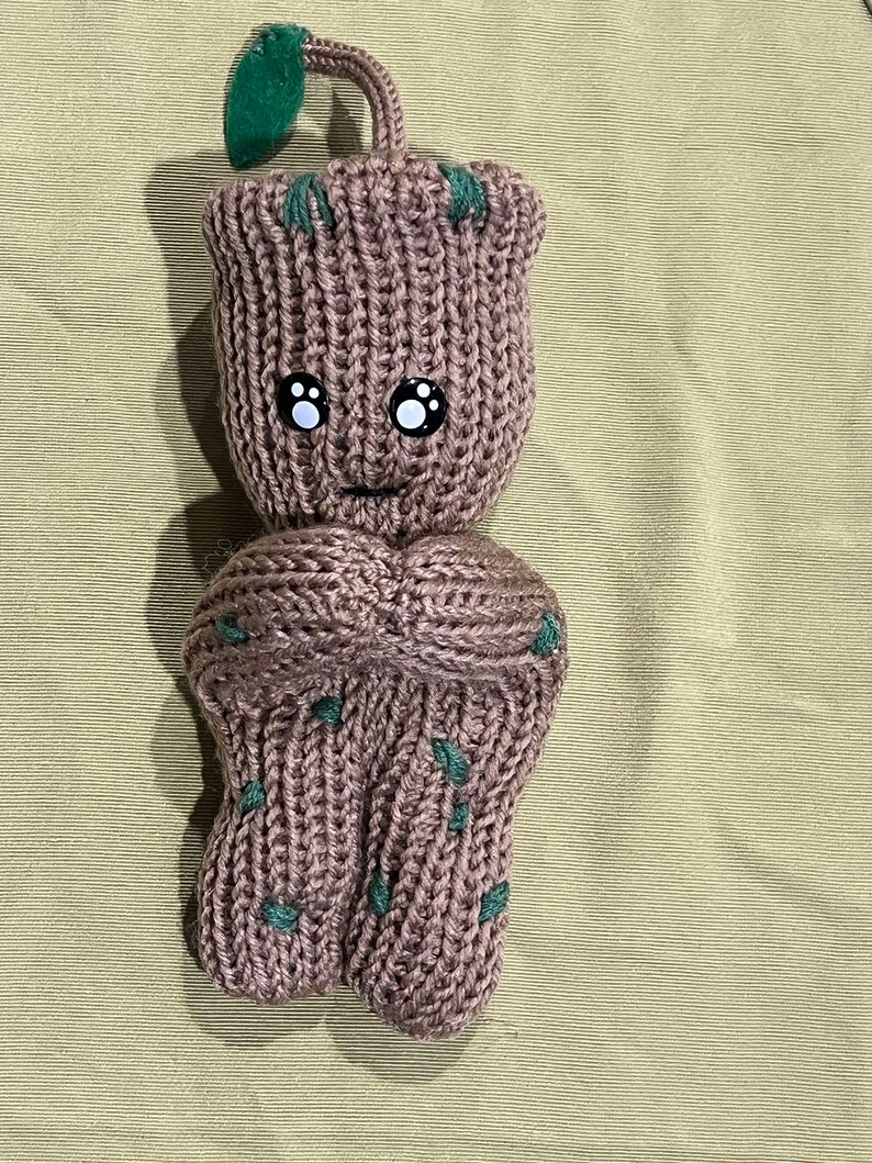 Baby Groot Circular Knitting Pattern - Etsy