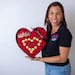 Valentines Day Gift Heart Shape Eternal Rose Box /forever Roses/rosas ...