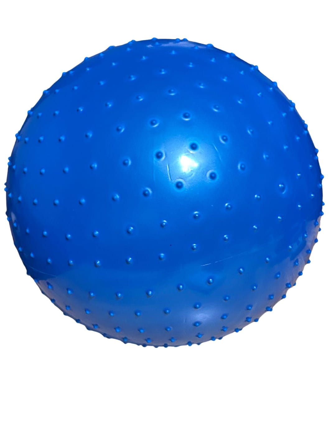Bell Sensory Ball for Blind Kids, 18-inch Rubber Bumpy Ball With Jingle ...