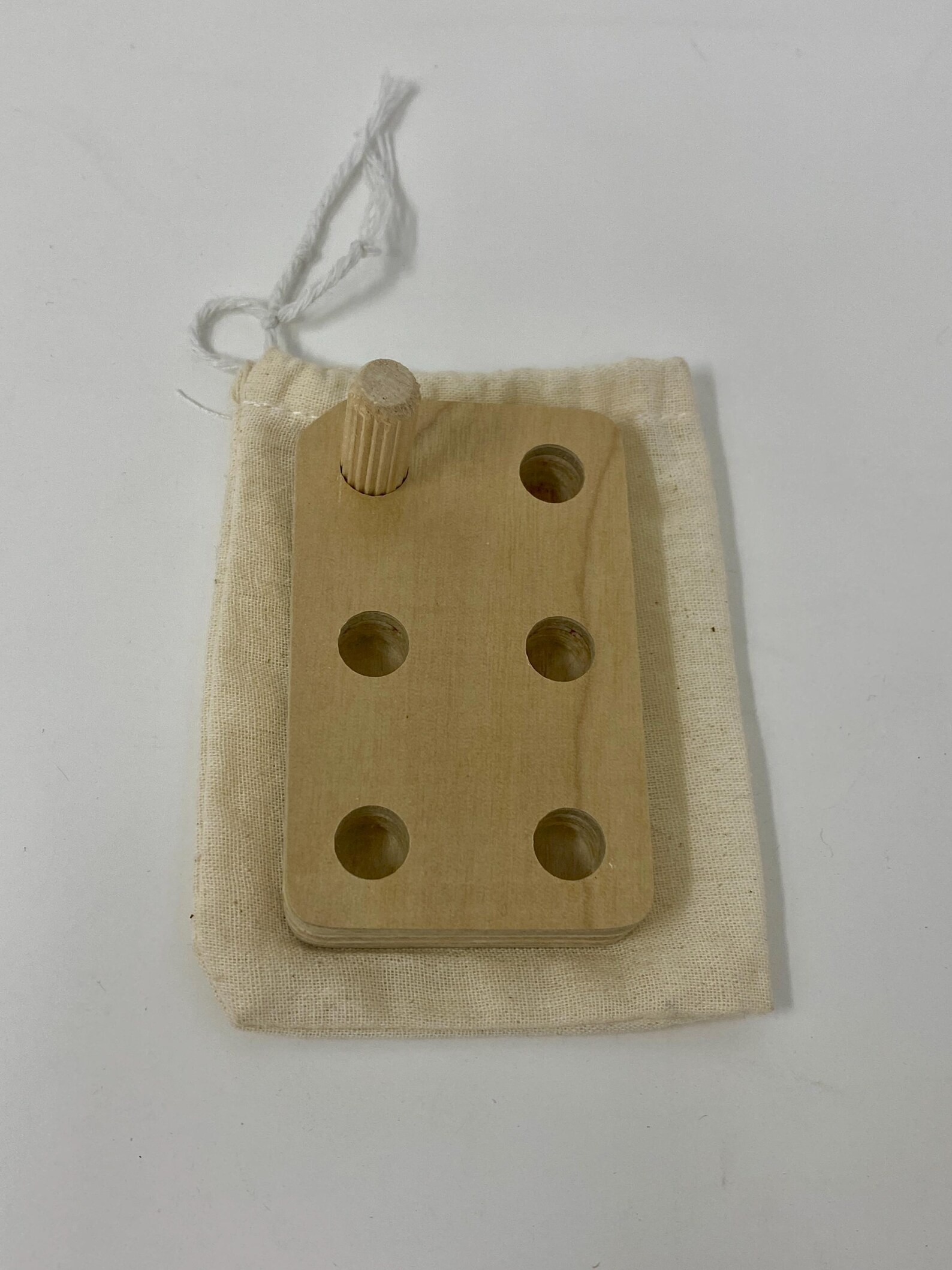 Wooden Braille Practice Cell, Compact Braille Learning Tool for Blind ...