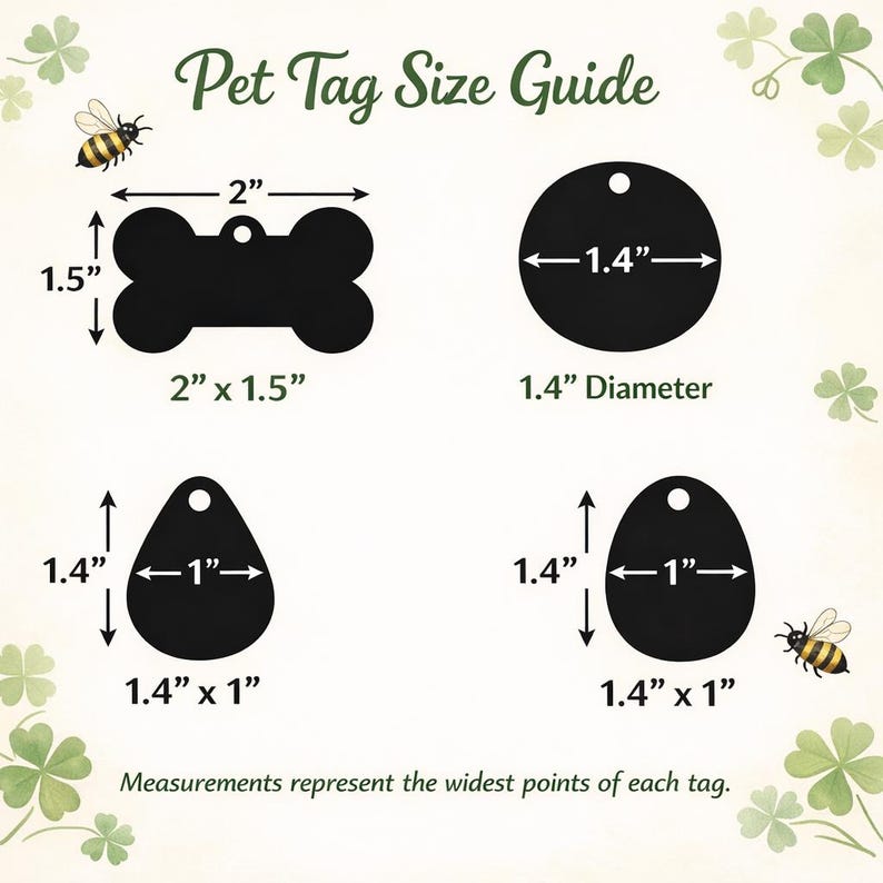 Friendship Bead Pet Tag- Customizable!! - Etsy