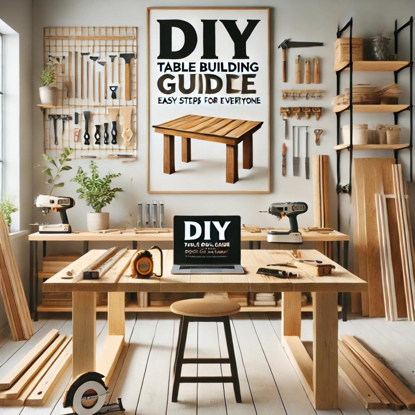 DIY Table Building Guide | Step-by-step Instructions to Build a Custom ...