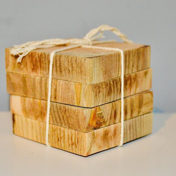 Pine Coasters - Etsy