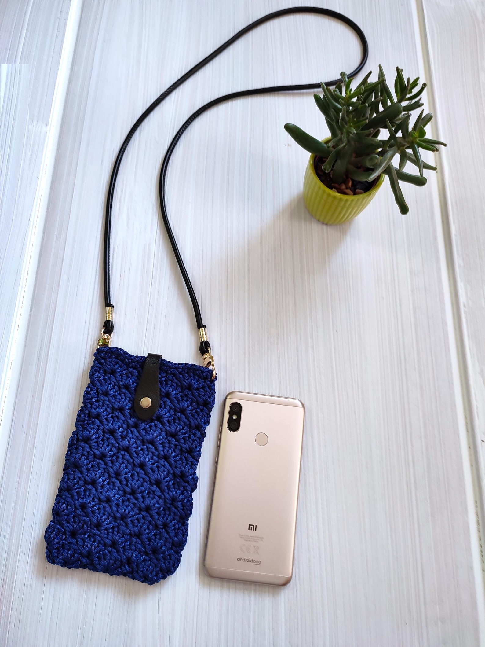 Phone Bag iPhone Case Mini Crossbody Bag Phone Neck Pouch Woven Phone ...