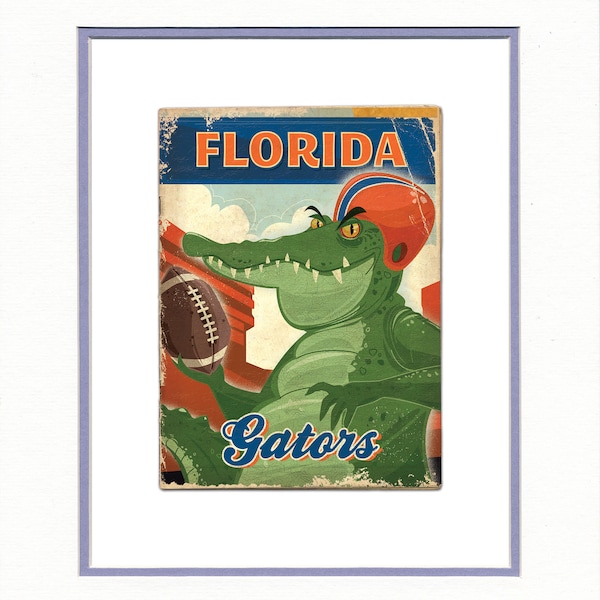 Florida Gators Art - Etsy