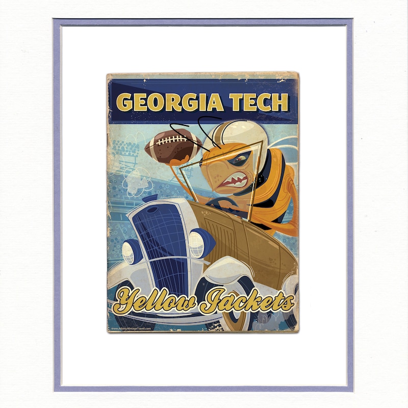 Georgia Tech Art - Etsy