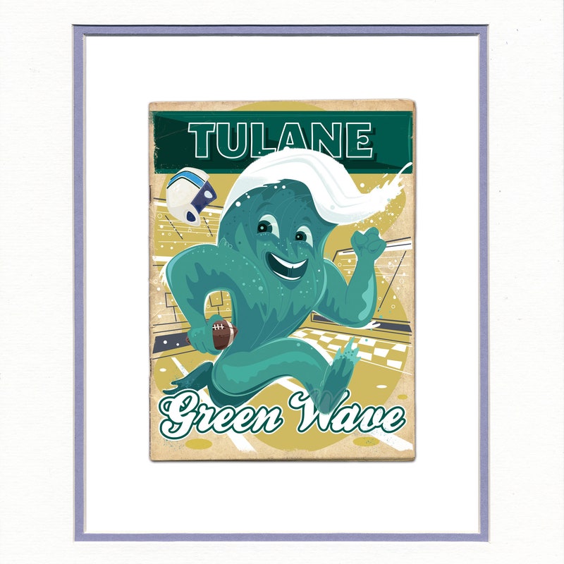 Tulane Art - Etsy