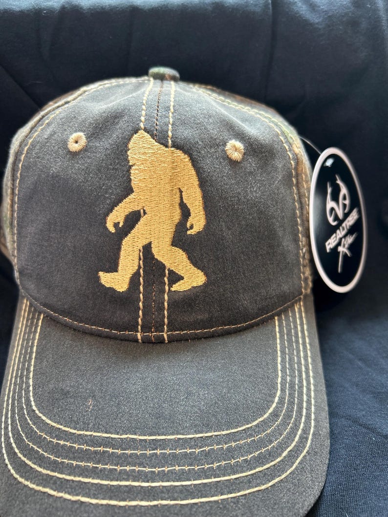 Official Real Tree Camo Hat With Bigfoot - Etsy