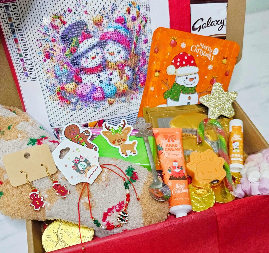 Christmas Pamper Box Xmas Eve Box Xmas Gifts Luxury Gift Set Self-care ...