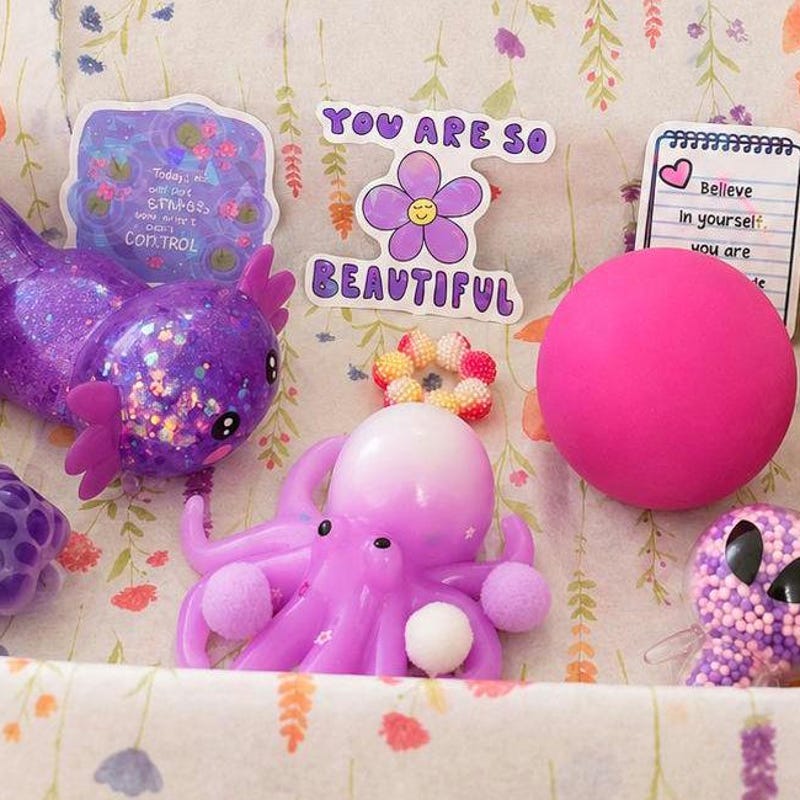 Purple Stressball - Etsy UK
