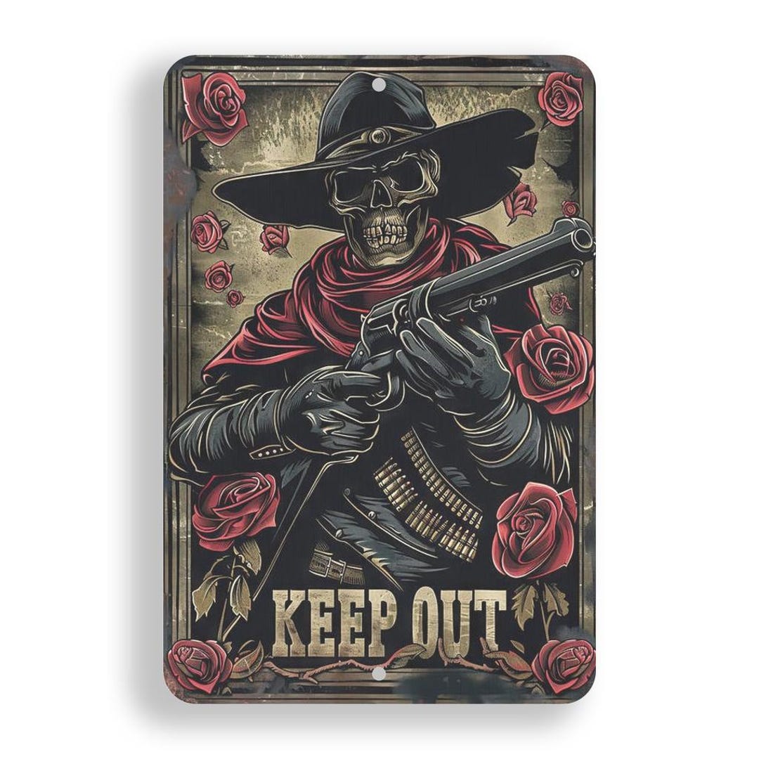 Metal Warning Sign: Armed Gun Owner, Always Ready, US Military, US Army ...