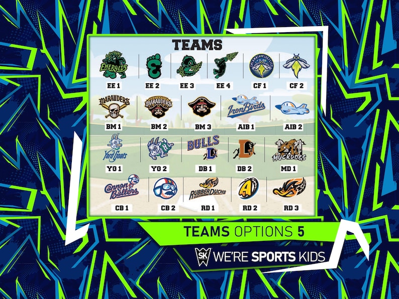 Team Sports Banner - 5' X 3' Cut Away Banner W/free Mini Banner ...