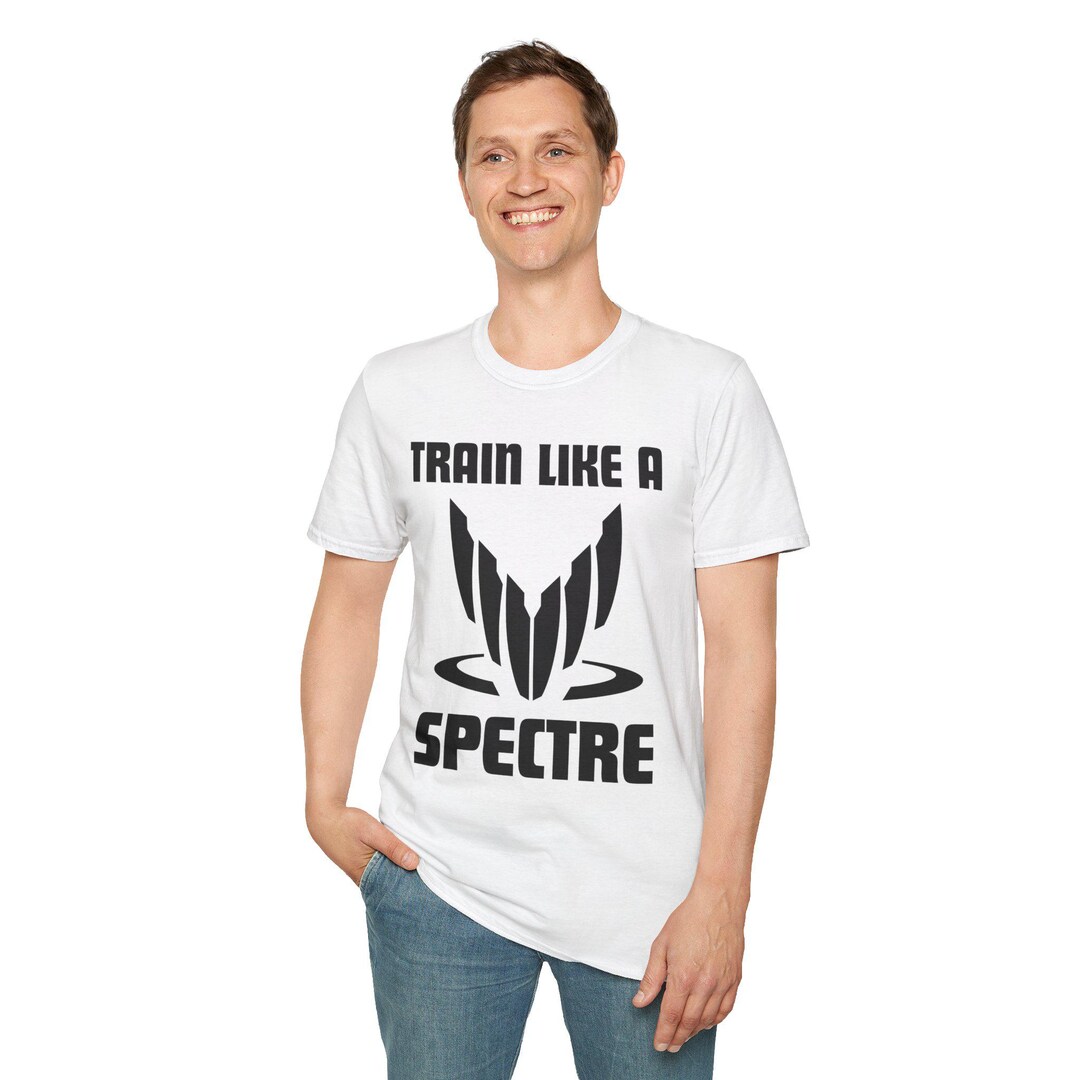 Mass Effect Spectre Logo Unisex T-shirt - Train Like a Spectre - White - XS-4XL - Etsy