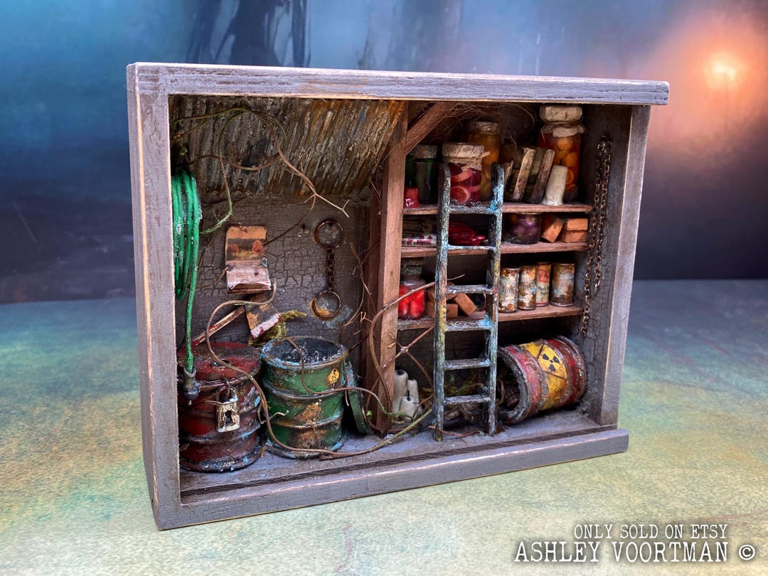 Miniature Bunker/fallout Shelter - Etsy