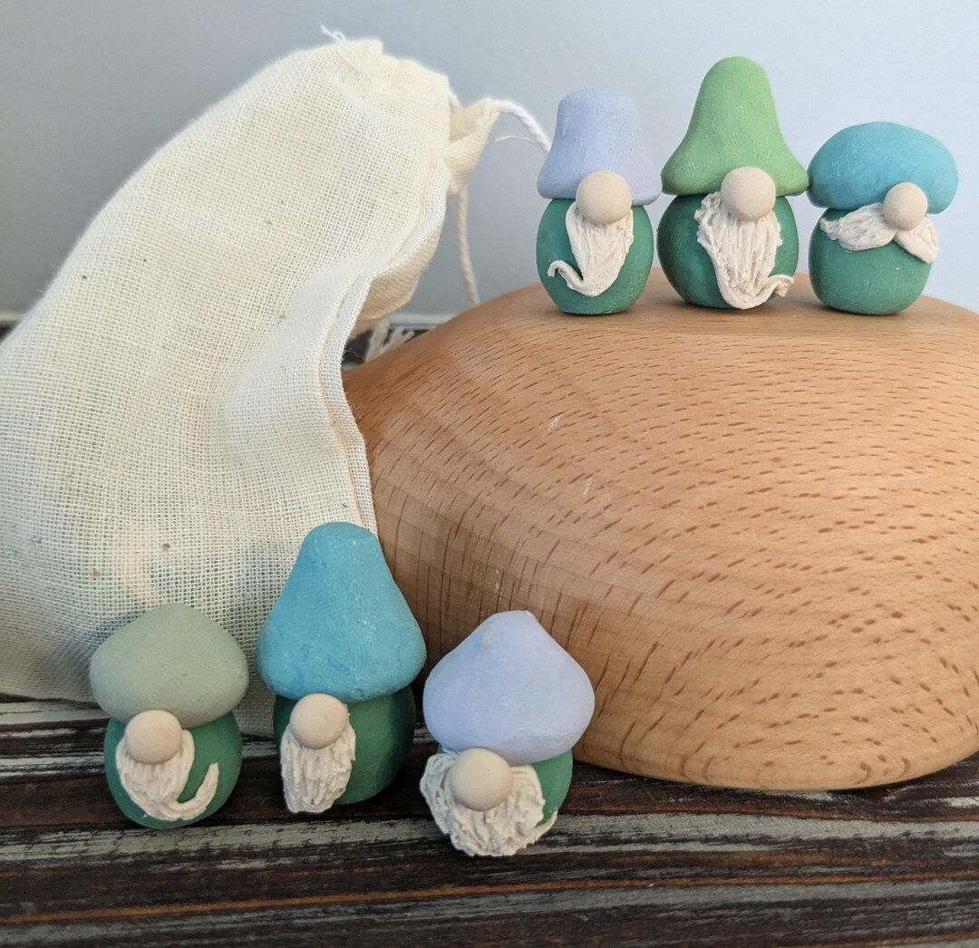 Micro Desk Gnome Trio | Set of 3 - Etsy