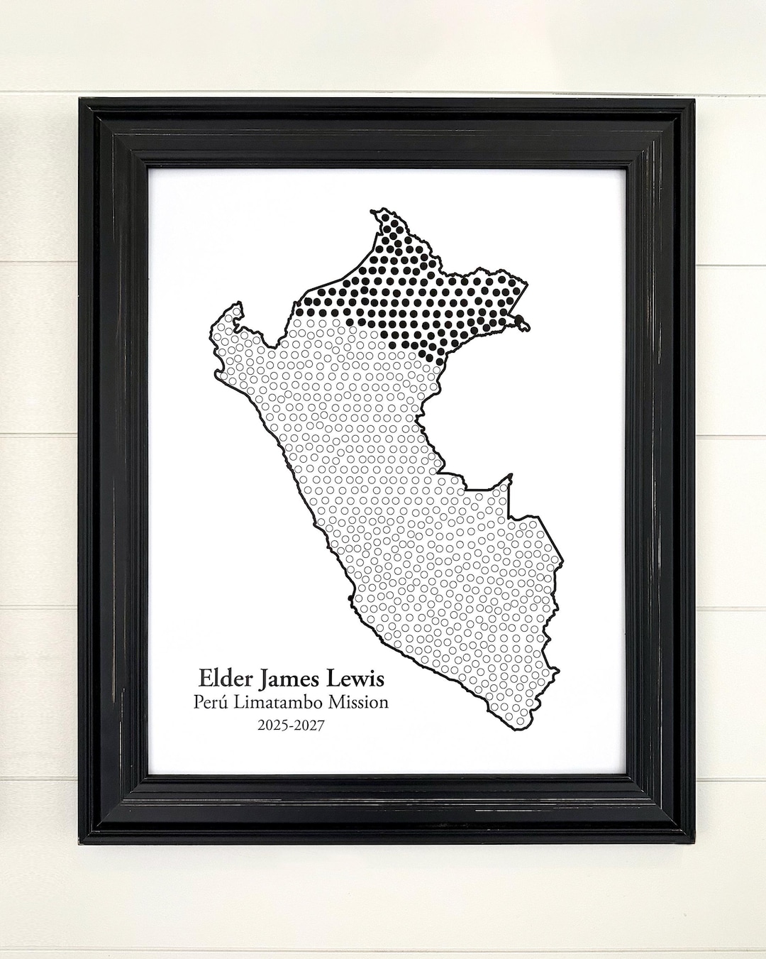 Personalized Mission Countdown Calendar - Etsy