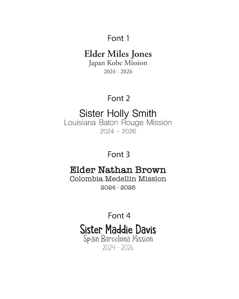 Personalized Mission Countdown Calendar - Etsy