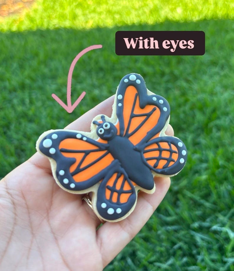 Monarch Butterfly • Butterfly Wings • Gift Cookies • Gift • Valentines ...