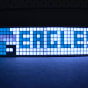 WLED Matrix Pixel Display 32x8 (housing) - Etsy