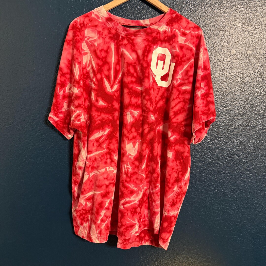 University of Oklahoma, Sooners, Distressed & Repurposed Shirt - Etsy