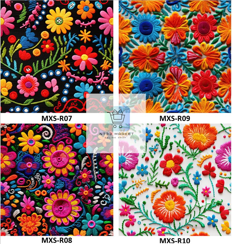 Tumbler Mexican Stitches Realistic Design Mexico 3D Folklore Colorful ...