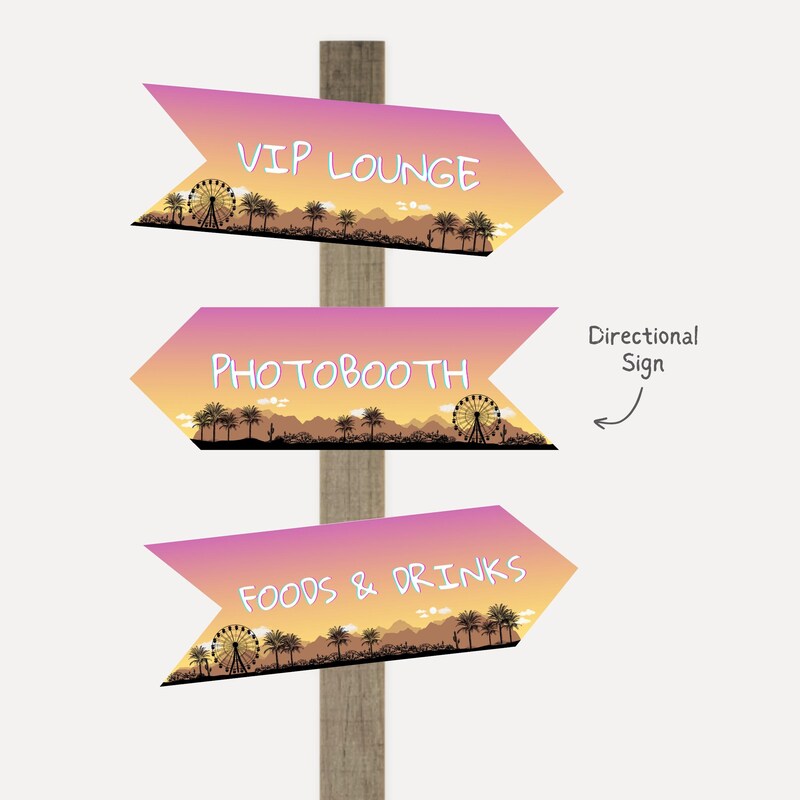 Directional Sign - Etsy