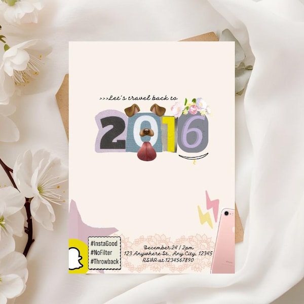 2016 Themed Party - Etsy