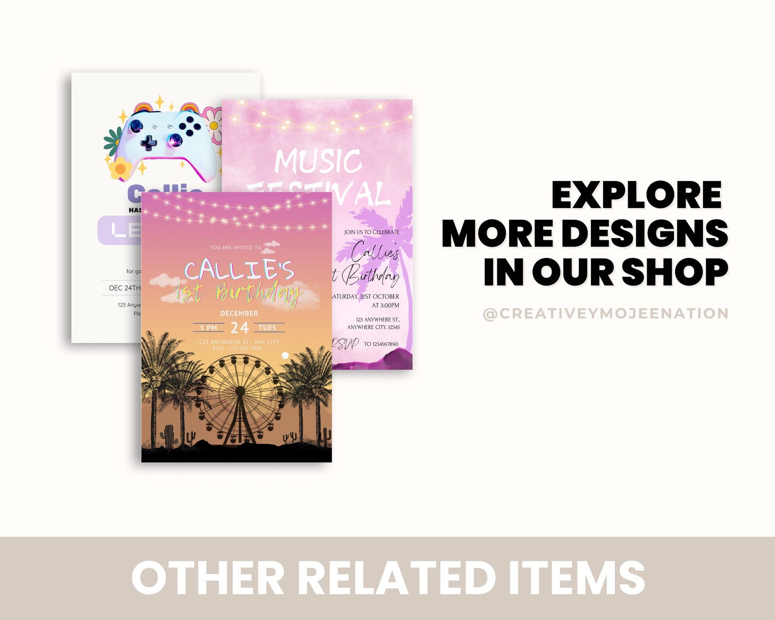 Beach Party Welcome Sign Template for Summer Theme Birthday Easel Sign ...