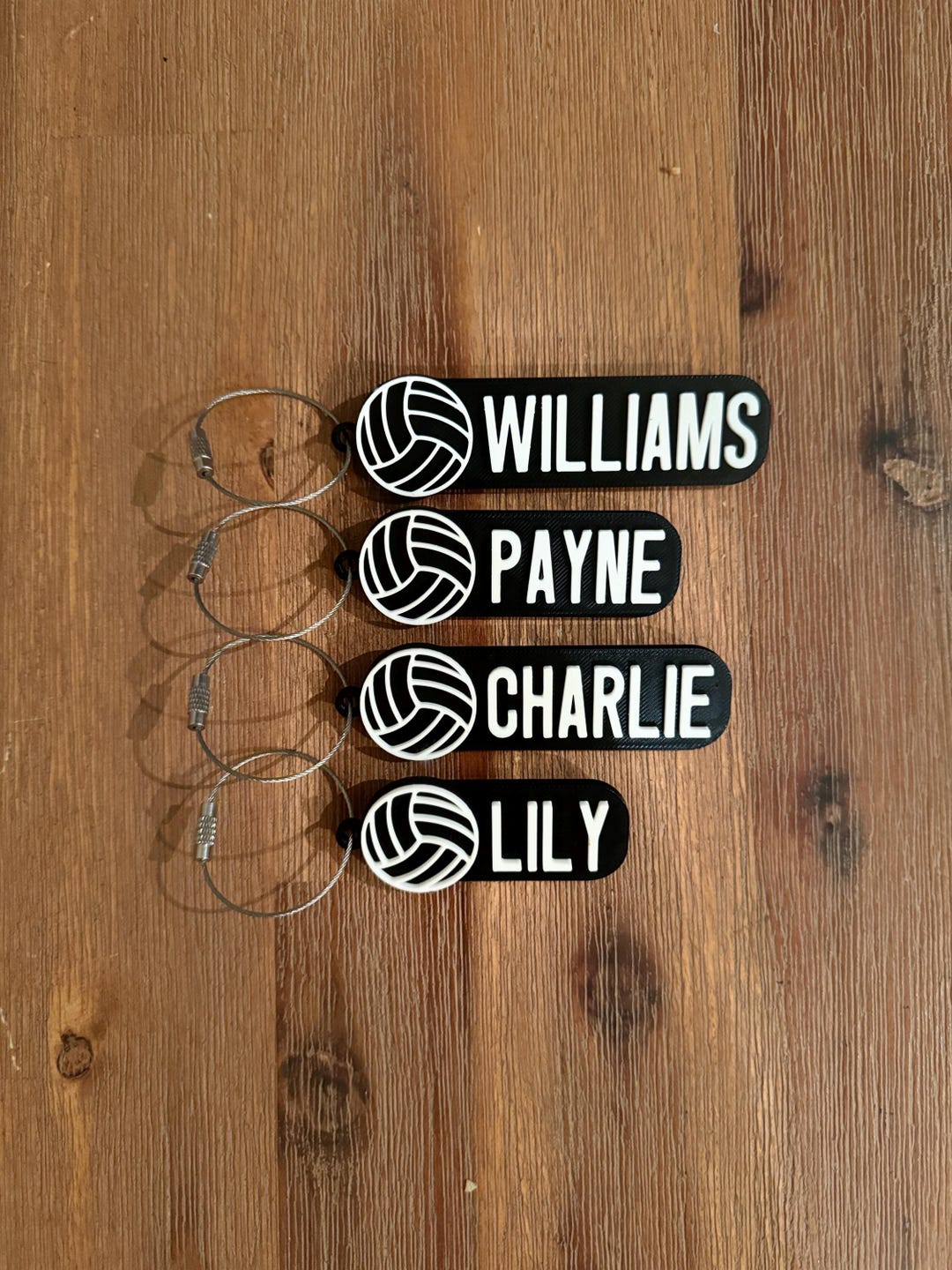 Personalised Netball Team Name Tag - Backpack Tag - Kids Name Tag ...