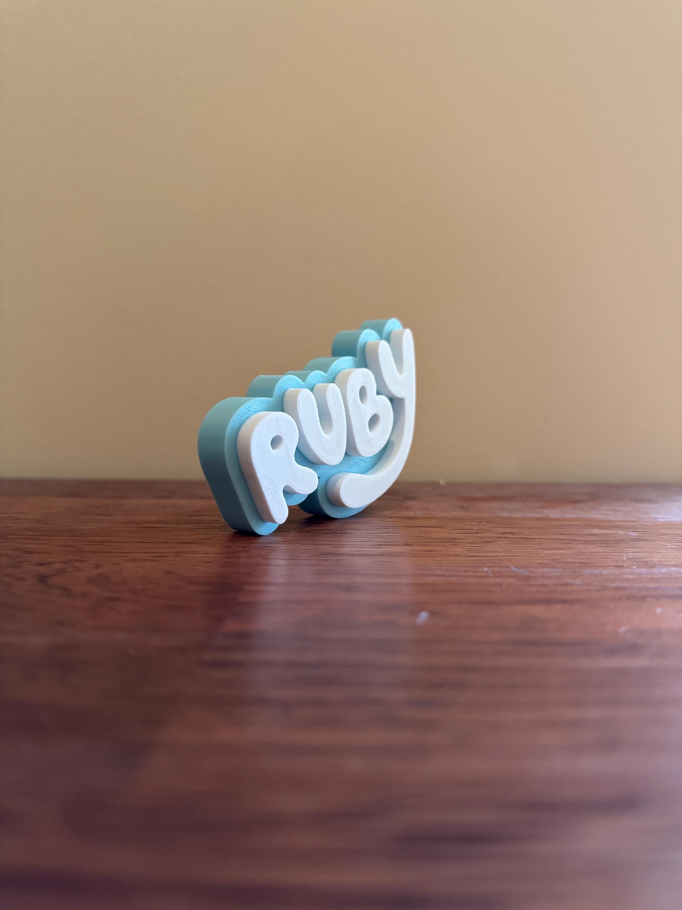 Personalized Bluey Name Plate Custom Bluey Name Sign Bedroom Decor ...