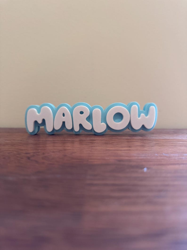 Personalized Bluey Name Plate Custom Bluey Name Sign Bedroom Decor ...