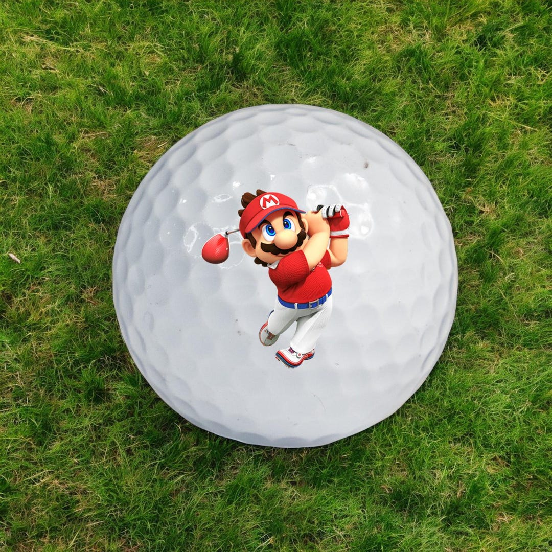 Mario Balls Golf, Putt Putt, Mini Golf - Etsy