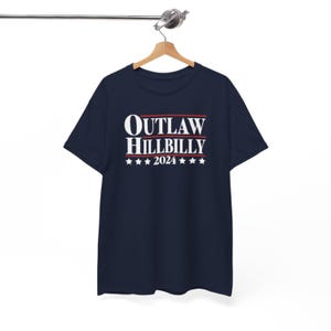 Outlaw Hillbilly Shirt, Funny Trump Vance 2024 Vintage Style Tshirt ...