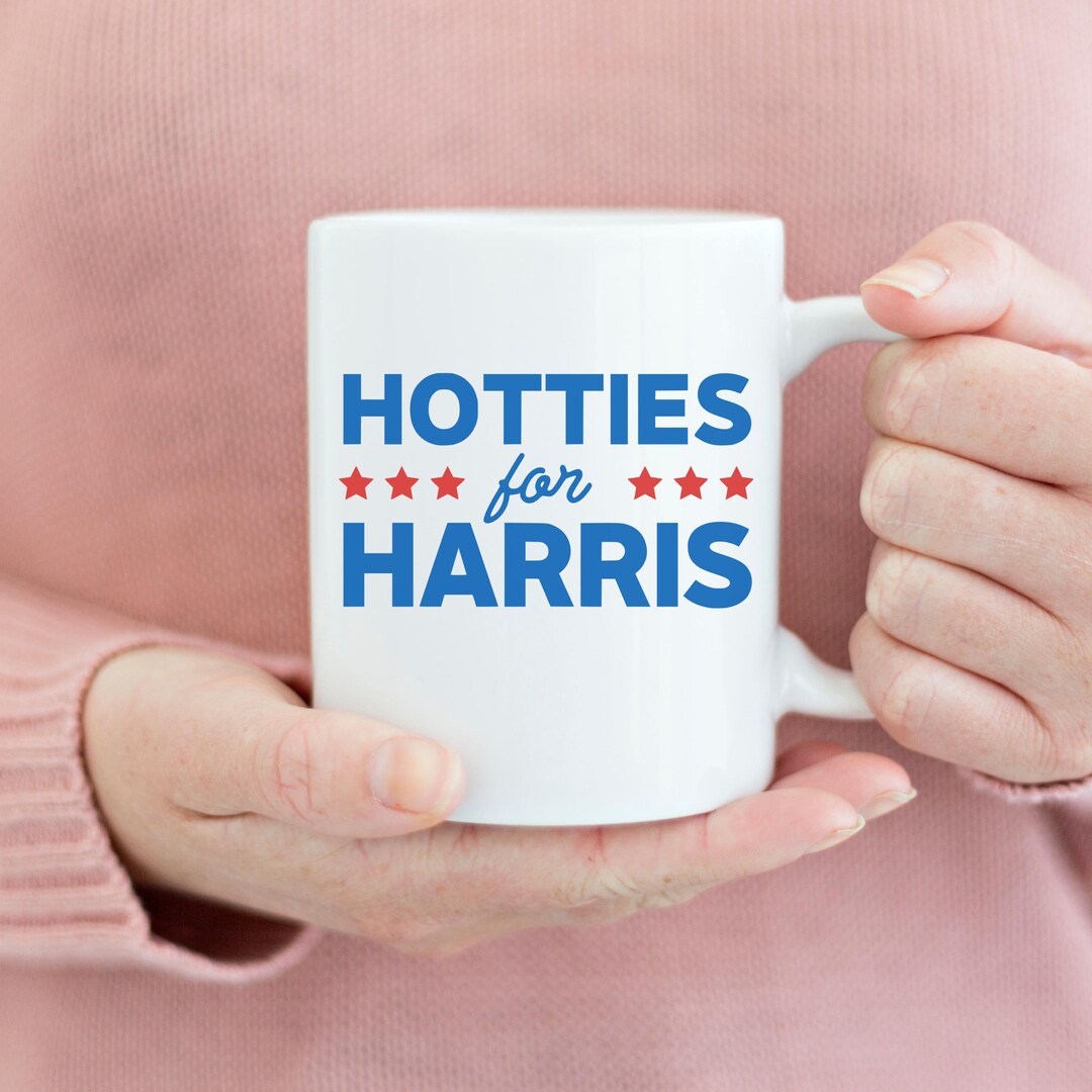 Hotties for Harris Mug, Madam President Kamala Harris 2024 Coffee Mug ...