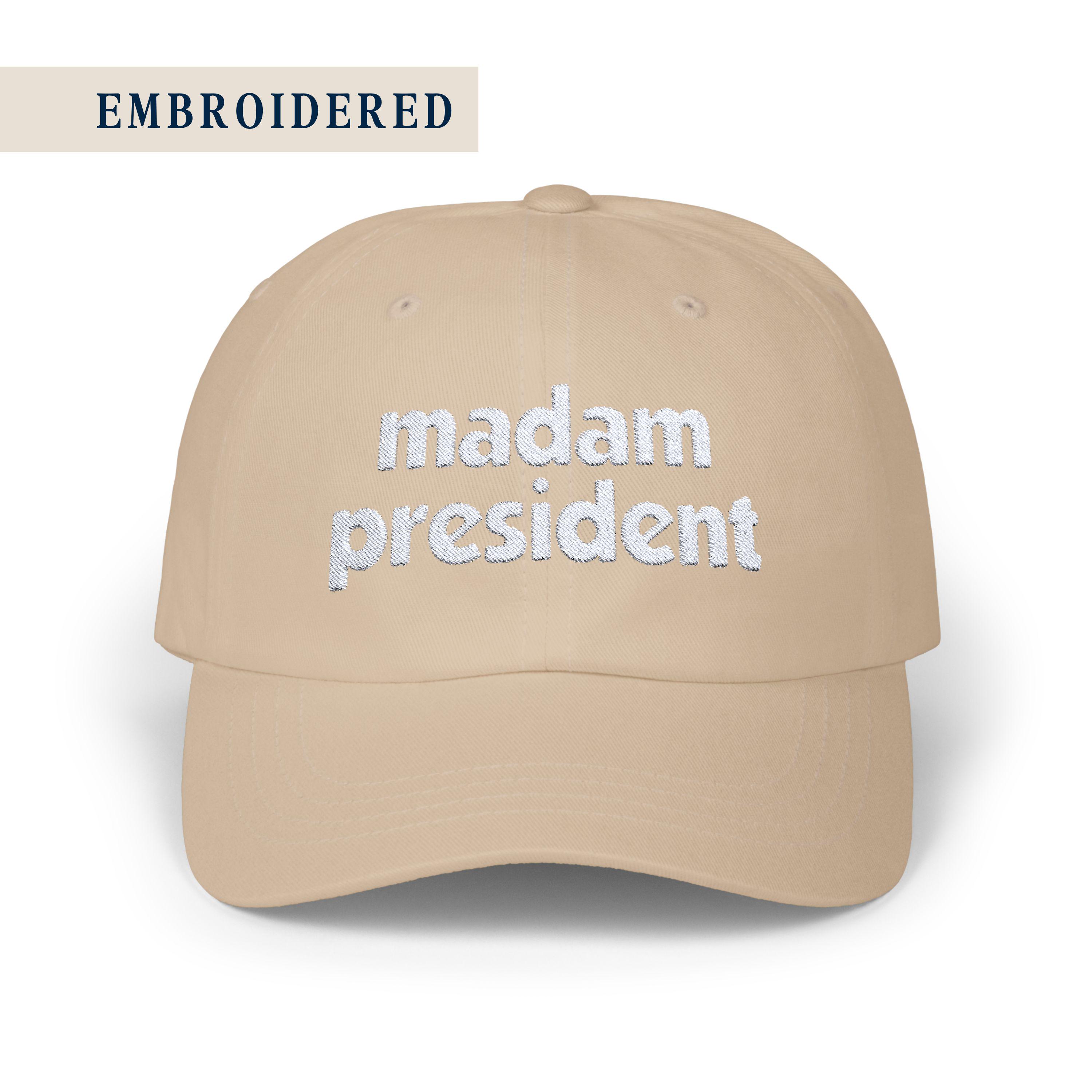Madam President Hat, Kamala Harris 2024 Election Hat, Madam Kamala - Etsy
