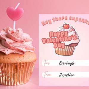Cute Valentines, Editable Printable Valentines, Kids Valentines Day ...